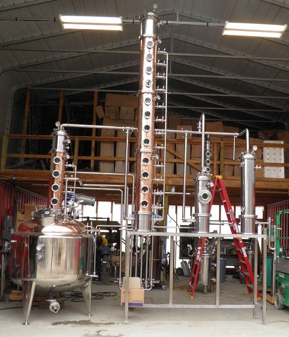 200 Gallon Jacketed, Steam Heated, Pro Series Vodka Still – Affordable ...