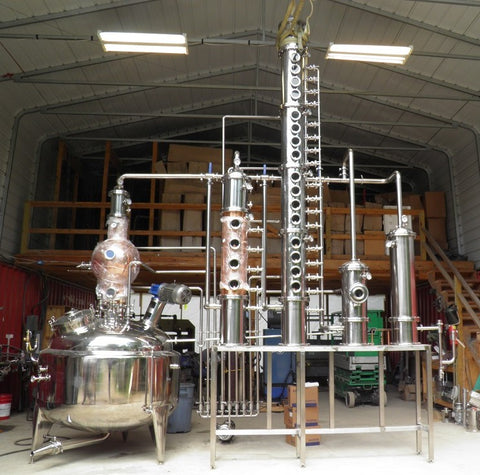 300 Gallon Jacketed, Steam Heated, Ultra Pro Vodka Still – Affordable ...