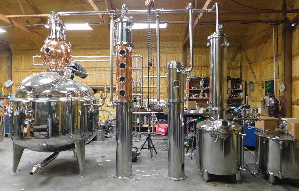 300 Gallon Jacketed, Steam Heated, Ultra Pro Whiskey Still – Affordable ...
