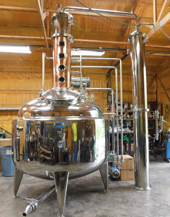 500 Gallon Jacketed, Steam Heated, Pro Series Whiskey Still ...