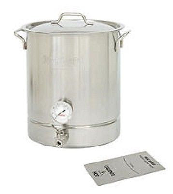 8 Gallon Beer Brew Kettle or Fermenter and Mash Cooker for Moonshine S ...