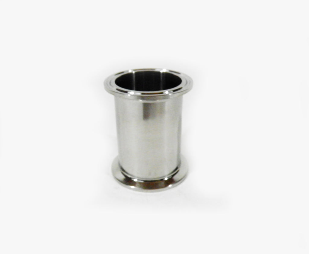 2" x 3" Sanitary, 304 Stainless Steel, Tri Clamp Spool, BHO Extractor ...