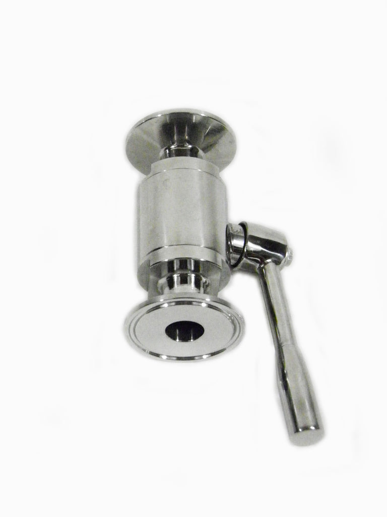 1/2" Sanitary Stainless Steel Ball Valve – Affordable Distillery Equipment