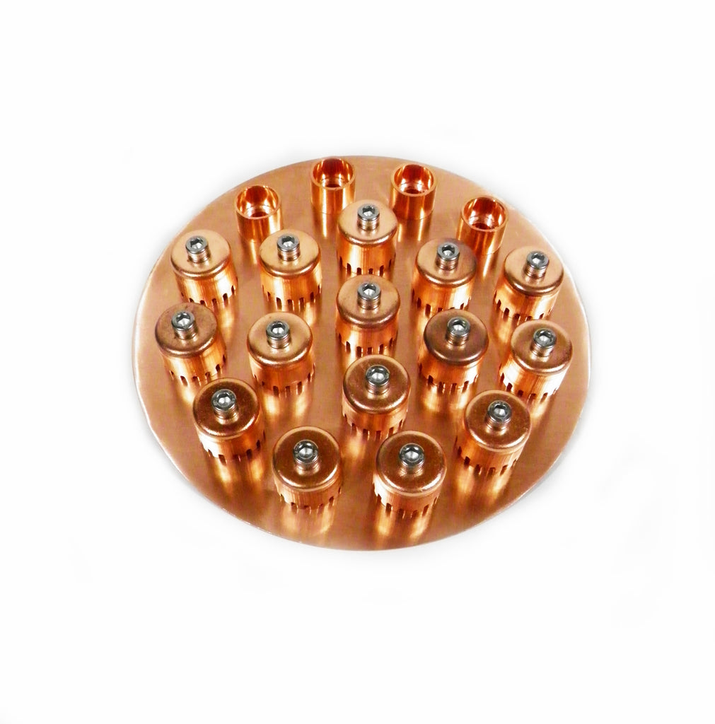 8" Bubble Plate – Affordable Distillery Equipment